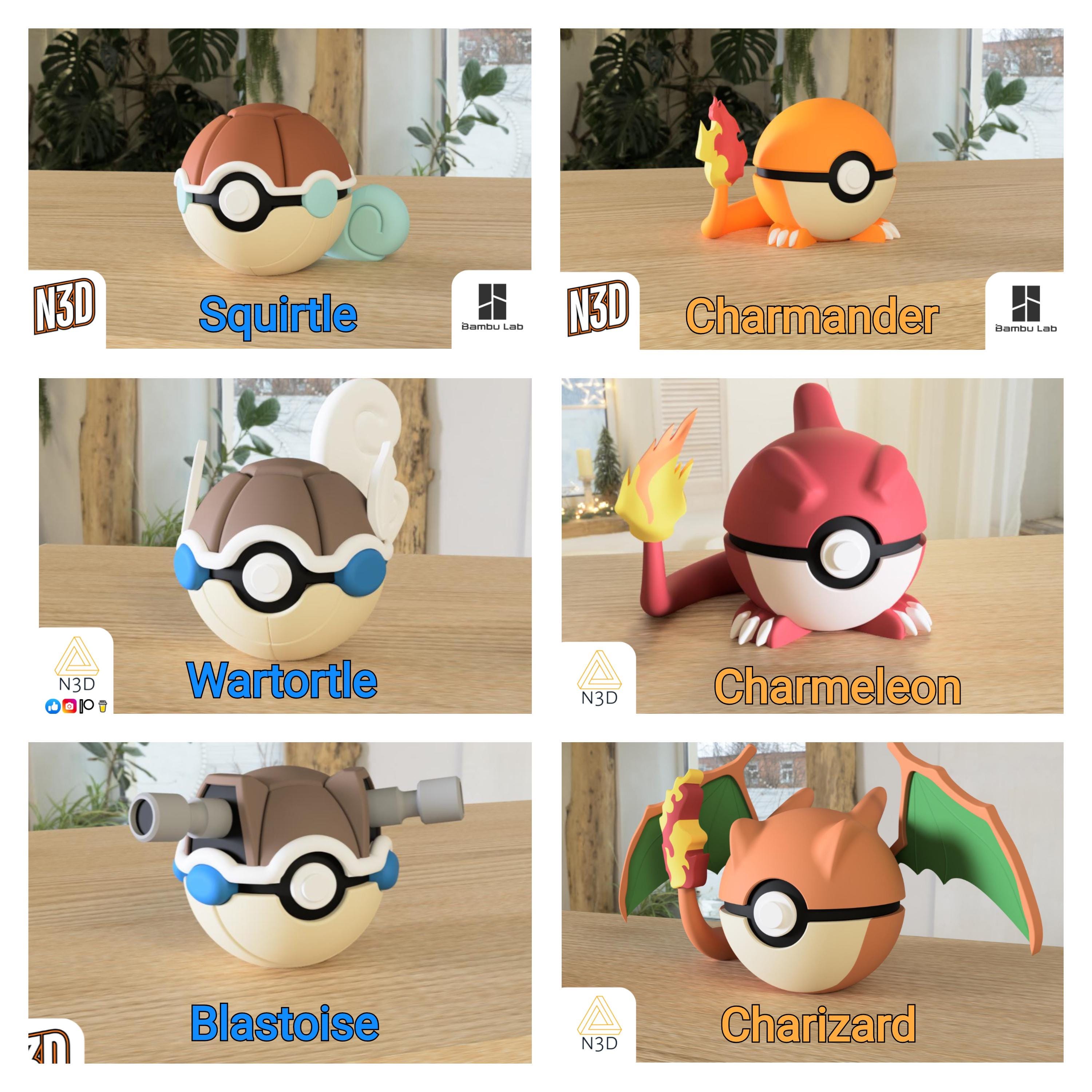 Pokemon Inspired Pokeball Collection - Etsy