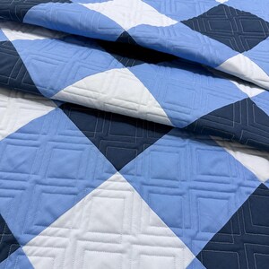 Easy Buffalo Check Quilt Pattern: Simple Fast Beginner Gingham (PDF ...