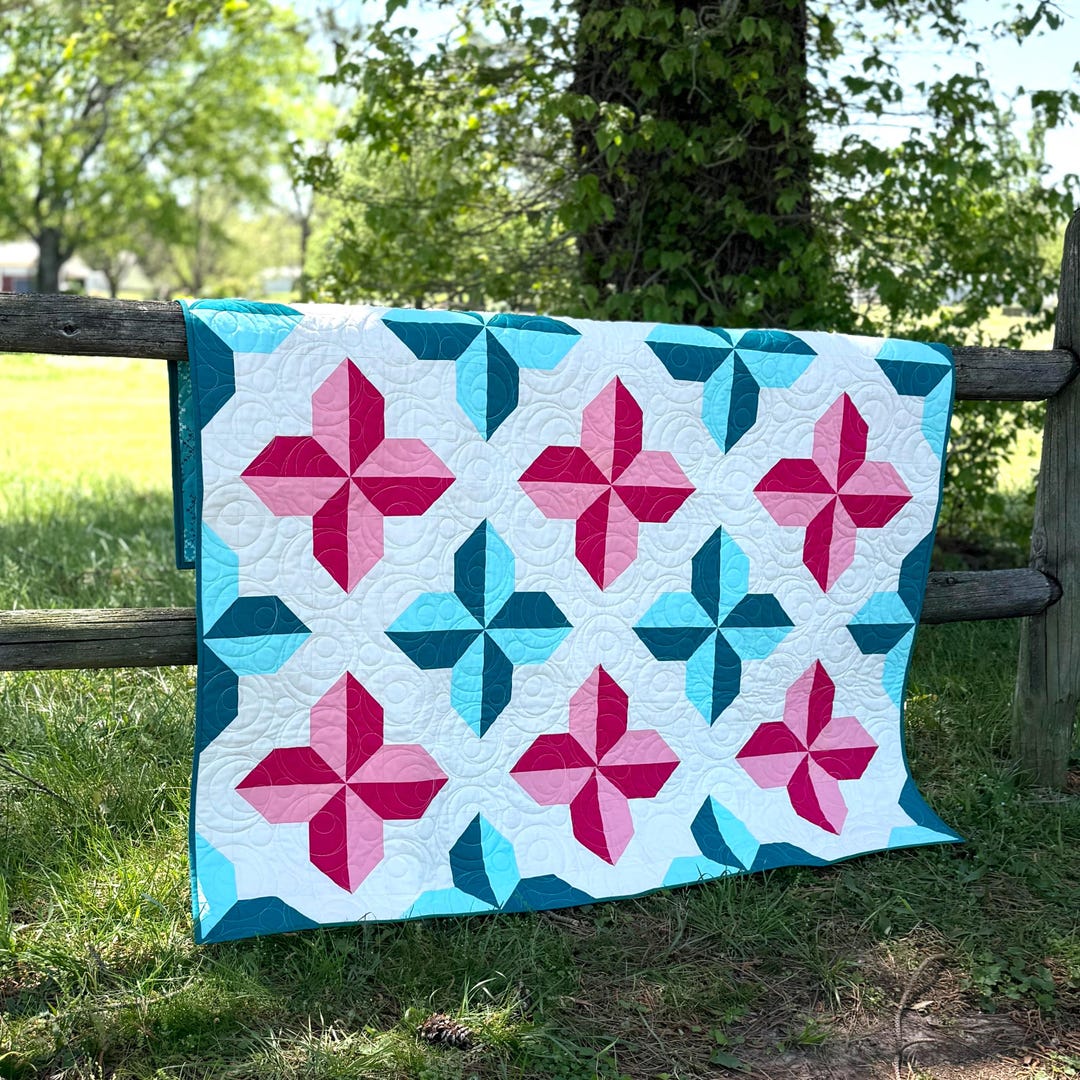 Gem Stars Quilt Pattern | PDF Download | Patchwork Pattern | Confident ...