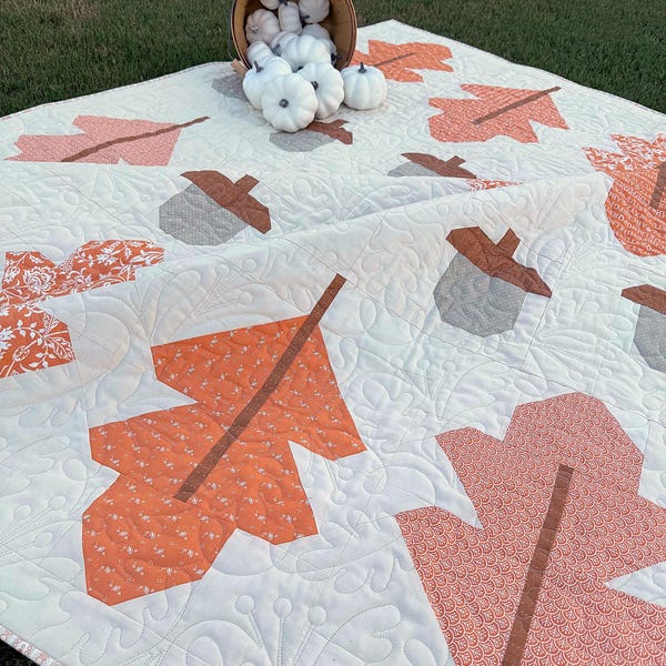 Autumn Leaves Quilt - Etsy
