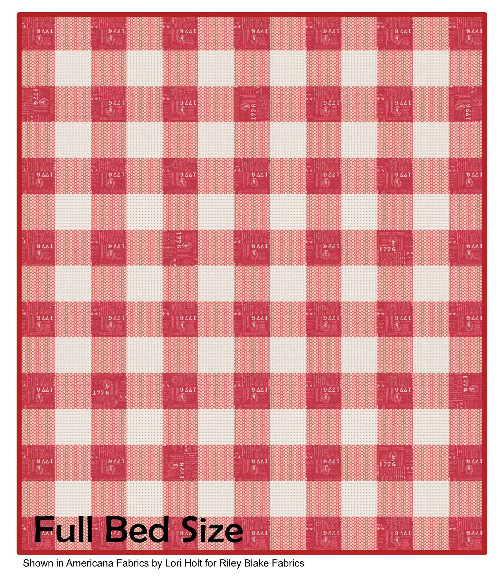 Buffalo Cheque Quilt Pattern--beginner Friendly! - Etsy