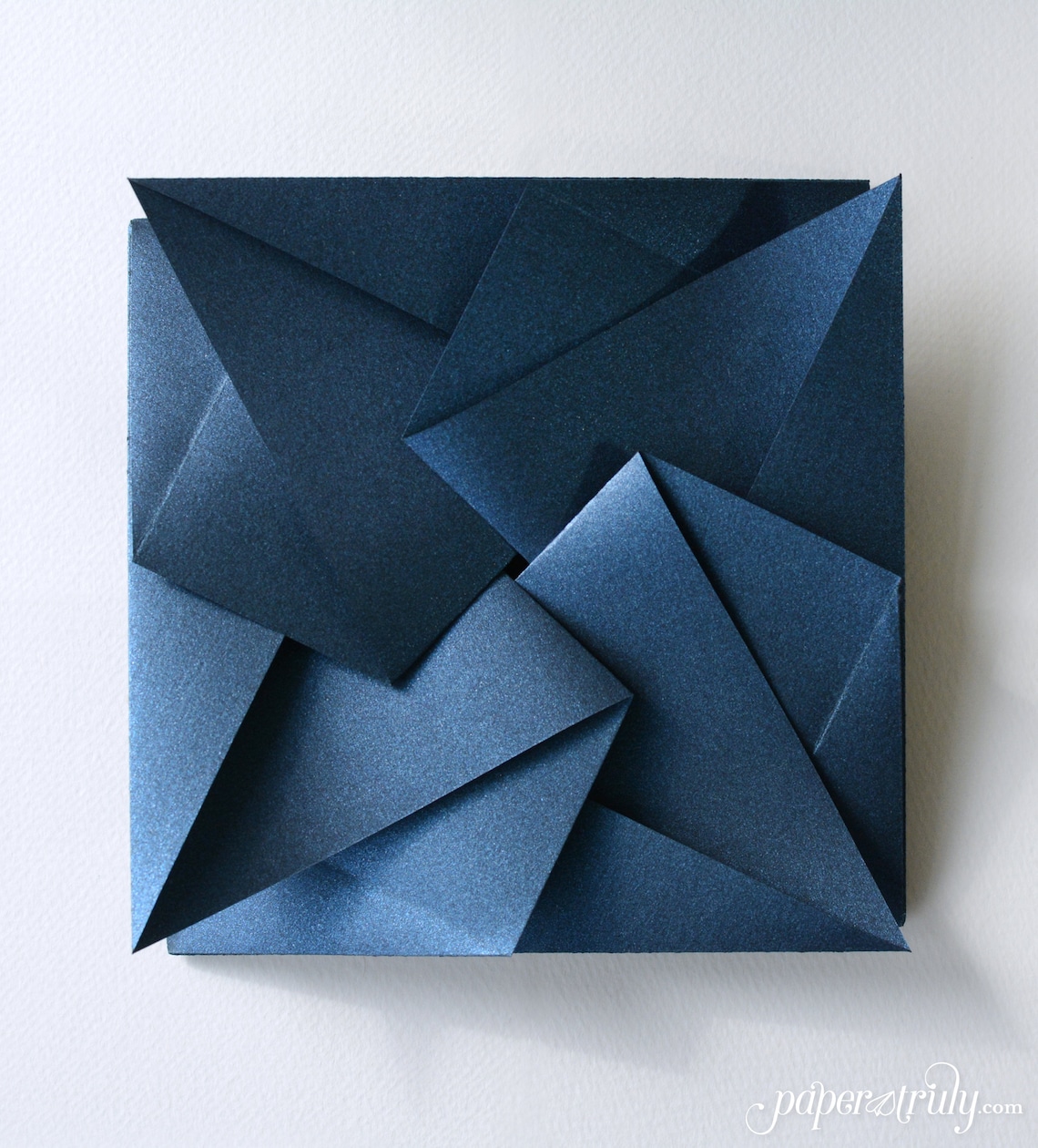 Origami Inner Envelope- Tato Style - Holds 5 Inch Square Cards - Etsy