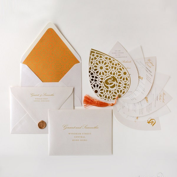 Booklet Invitation - Etsy