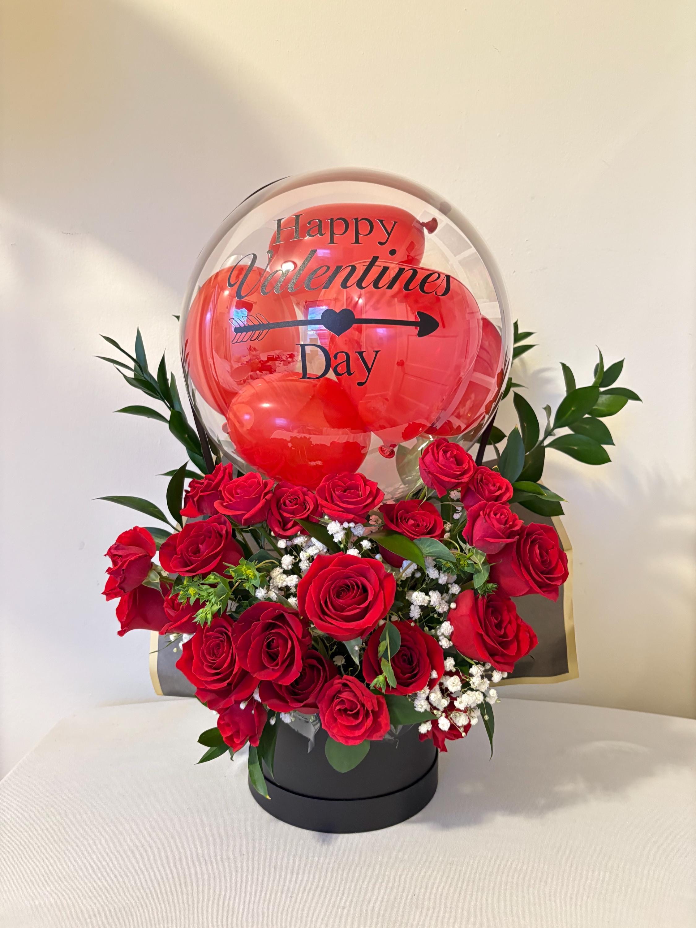 Customizable Bobo Balloon, Anniversary Gift, Valentine’s Day Gift ...