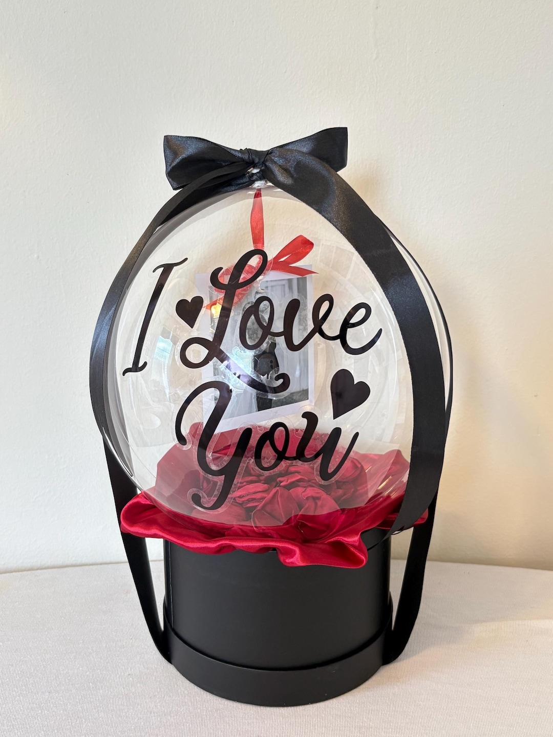 Customizable Bobo Balloon, Anniversary Gift, Valentine’s Day Gift ...