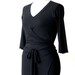 Wrap Dress, Custom Wrap Dress, Handmade Clothing, Plus Size Dress, Plus ...