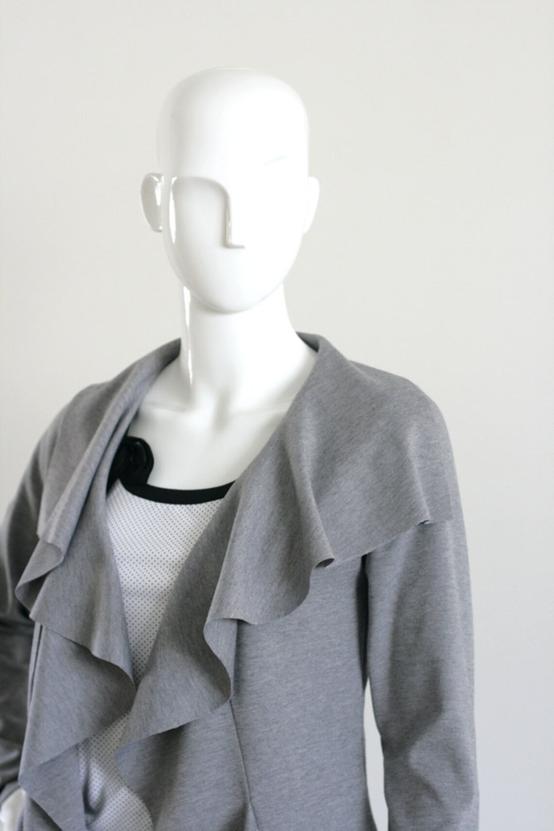 Ruffled Jacket Jersey Jacket Spring Jacket Long Sleeve Jacket Custom ...
