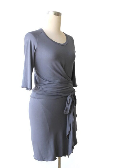 Wrap Dress, Custom Wrap Dress, Handmade Clothing, Plus Size Dress, Plus ...