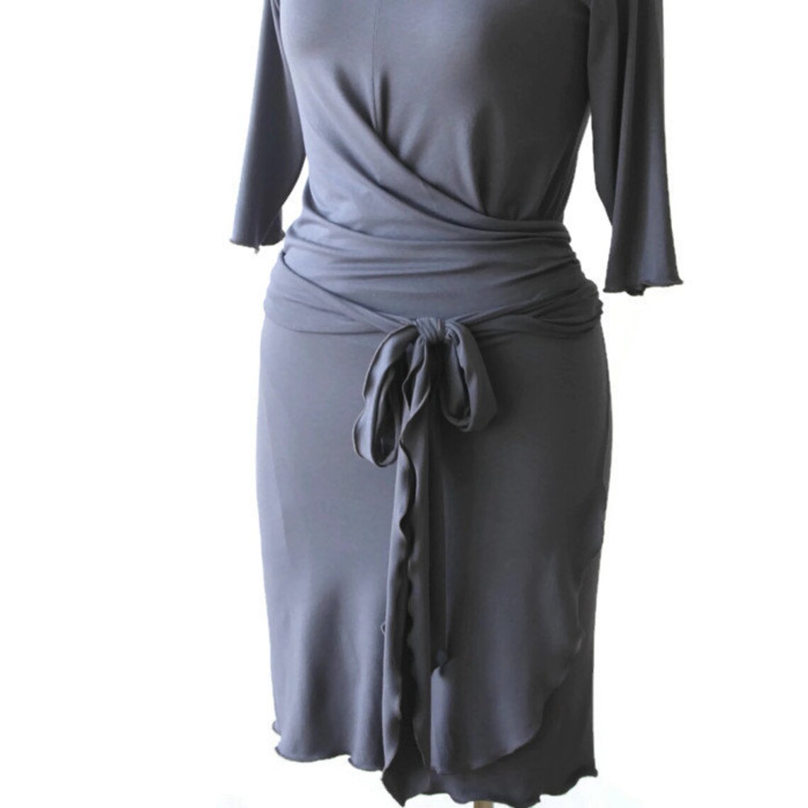 Wrap Dress, Custom Wrap Dress, Handmade Clothing, Plus Size Dress, Plus ...