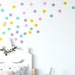 Polka Dots Wall Decal, Confetti Wall Decal, Colorful Dots Pattern Wall ...