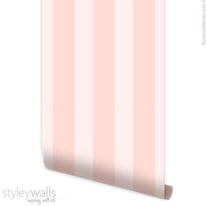 Pink Stripes Wallpaper, Vertical Striped Pattern Wallpaper ...