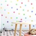 Polka Dots Wall Decal, Confetti Dots Circles Wall Decal, Water Color ...