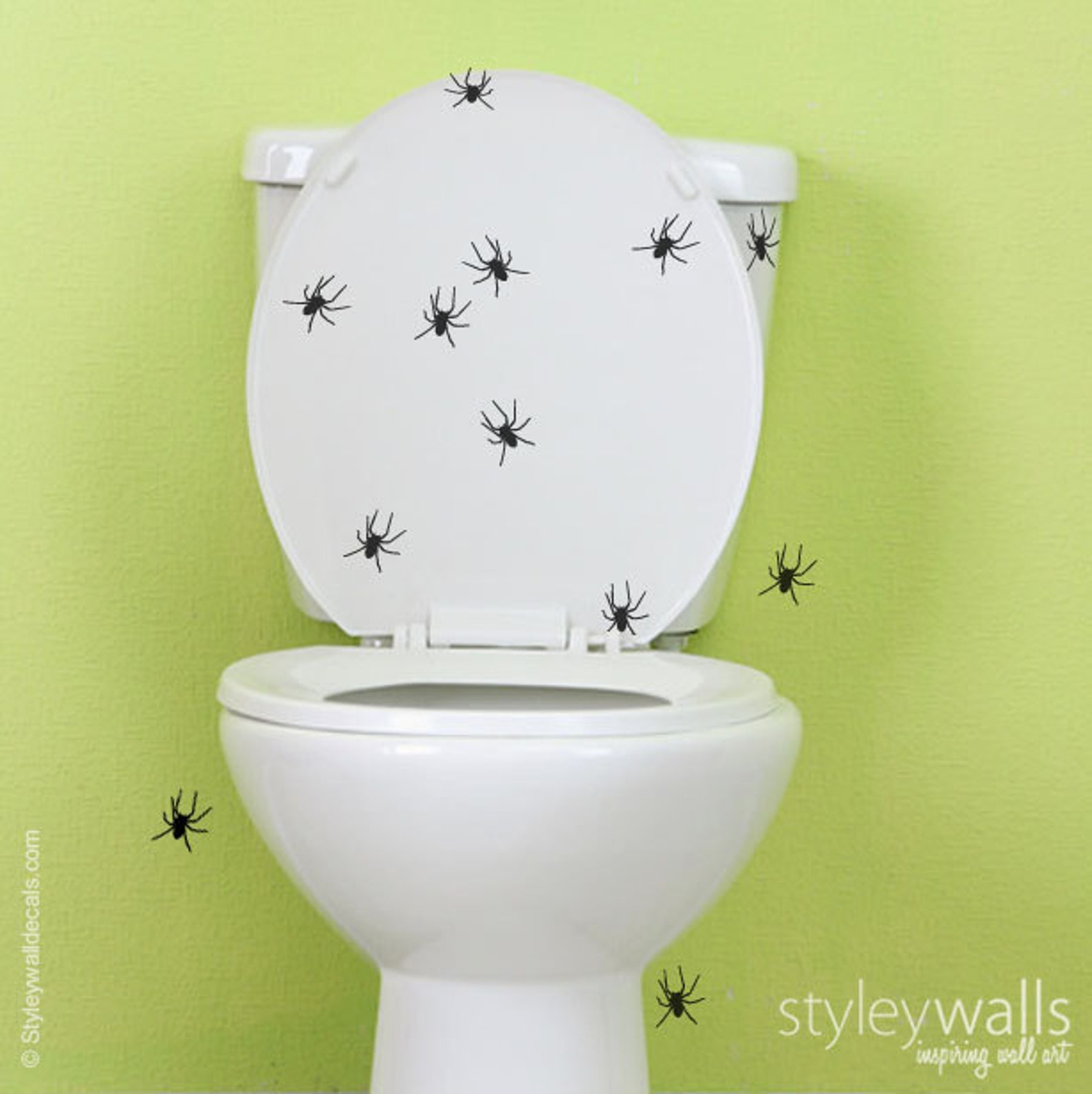 Spiders Wall Decal Spiders Wall Sticker Spiders Room Decor - Etsy