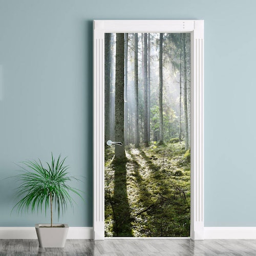 Door Sticker Door Wallpaper Door Mural Nature Door Wall - Etsy