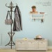 Coat Rack Wall Decal, Hanger Wall Decal, Coat Rack Wall Sticker for ...