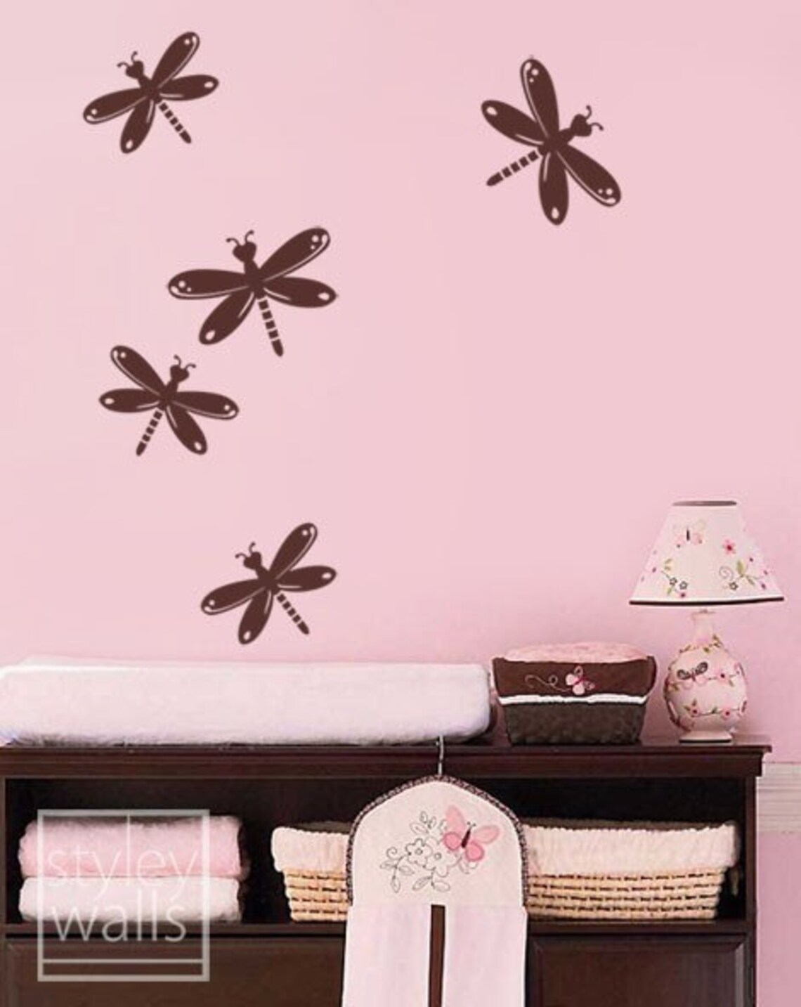 Dragonflies Wall Decal Dragon Fly Wall Decal Dragonfly Wall | Etsy