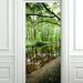Forest Door Wallpaper, Door Sticker, Door Mural, Forest Wall Sticker ...