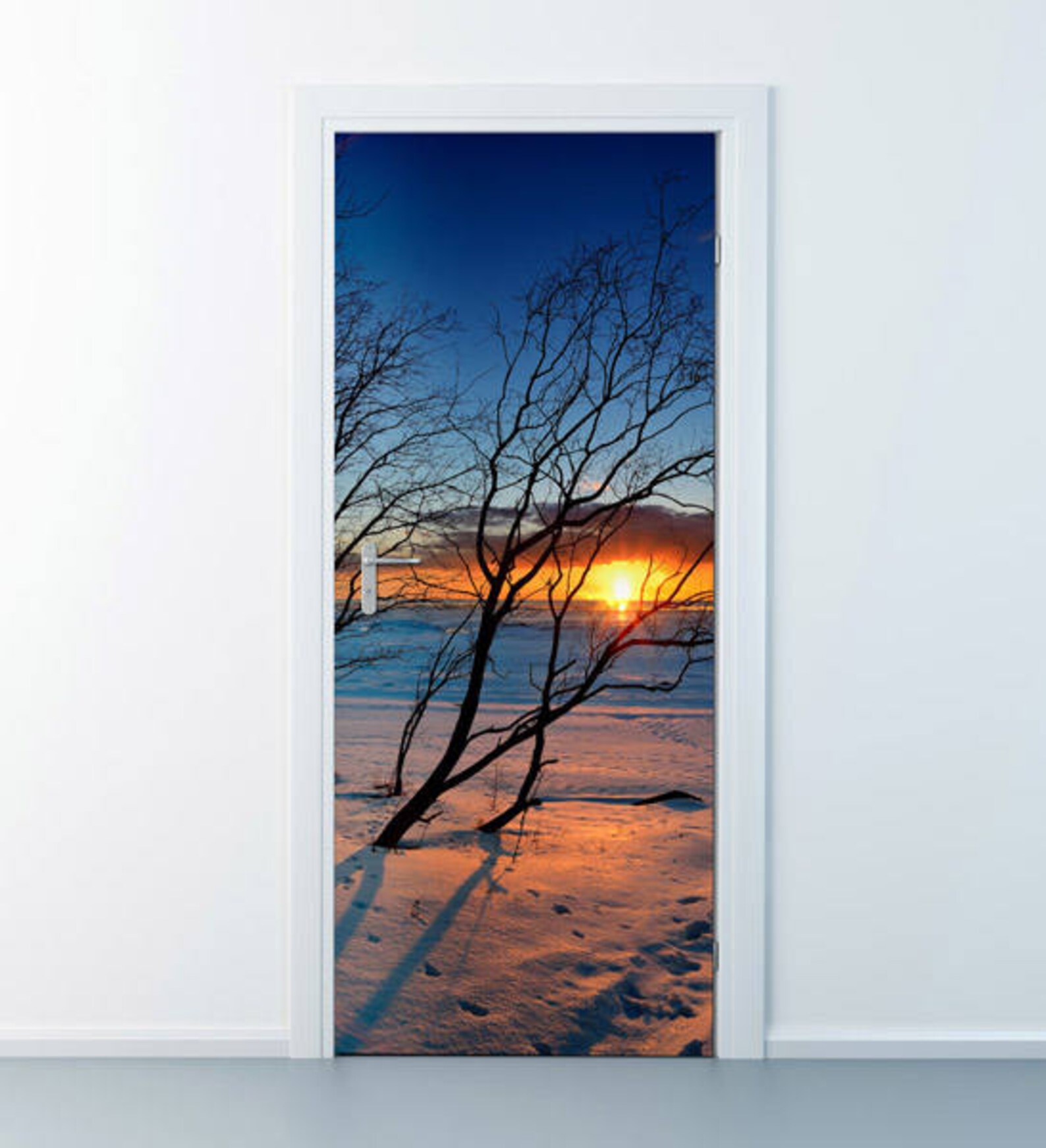 Sunset Door Wallpaper Beach Door Sticker Door Mural Door - Etsy