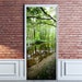 Forest Door Wallpaper, Door Sticker, Door Mural, Forest Wall Sticker ...