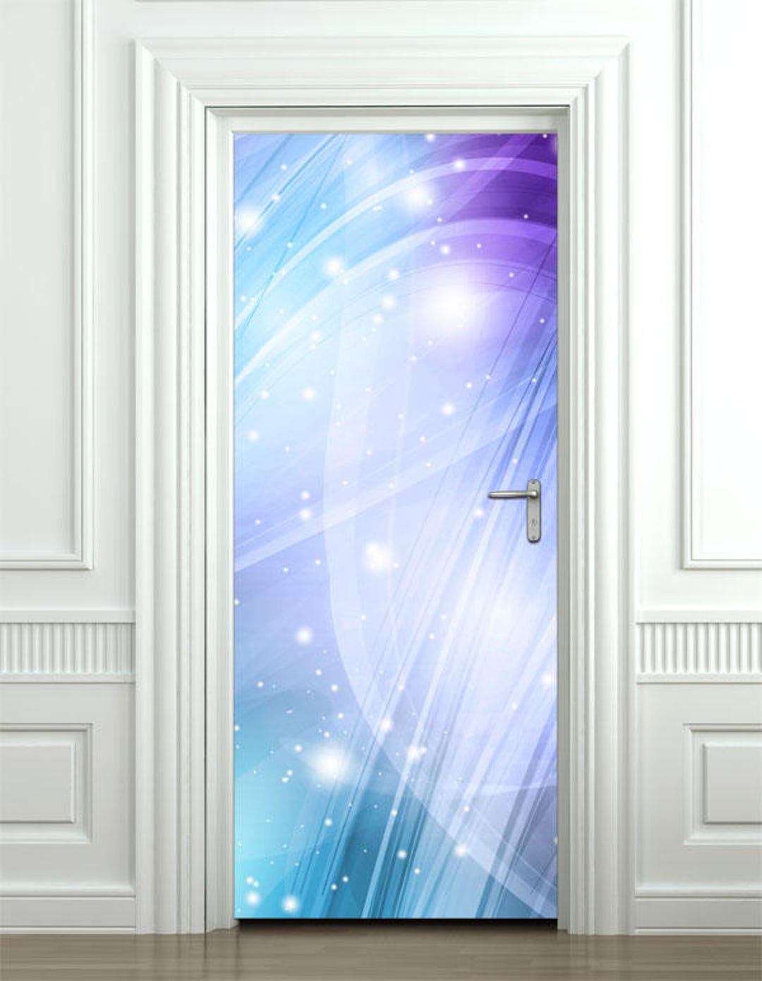 Abstract Art Door Wallpaper, Door Sticker, Door Mural, Fantasy Wall ...