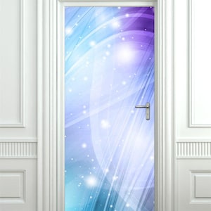 Abstract Art Door Wallpaper, Door Sticker, Door Mural, Fantasy Wall ...