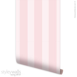 Vertical Pink Stripes Wallpaper, Striped Pattern Wallpaper ...