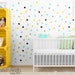 Polka Dots Wall Decal Confetti Wall Decal Colorful Dots - Etsy