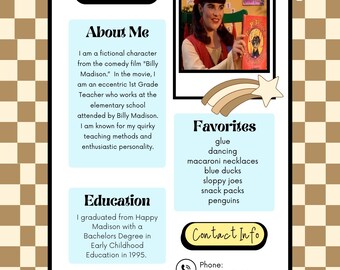 Meet the Teacher Flyer Meet the Teacher Template | Checkered Meet the ...