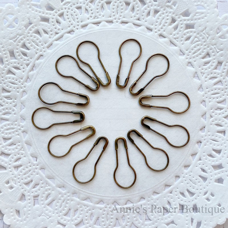 Antique Safety Pin - Etsy