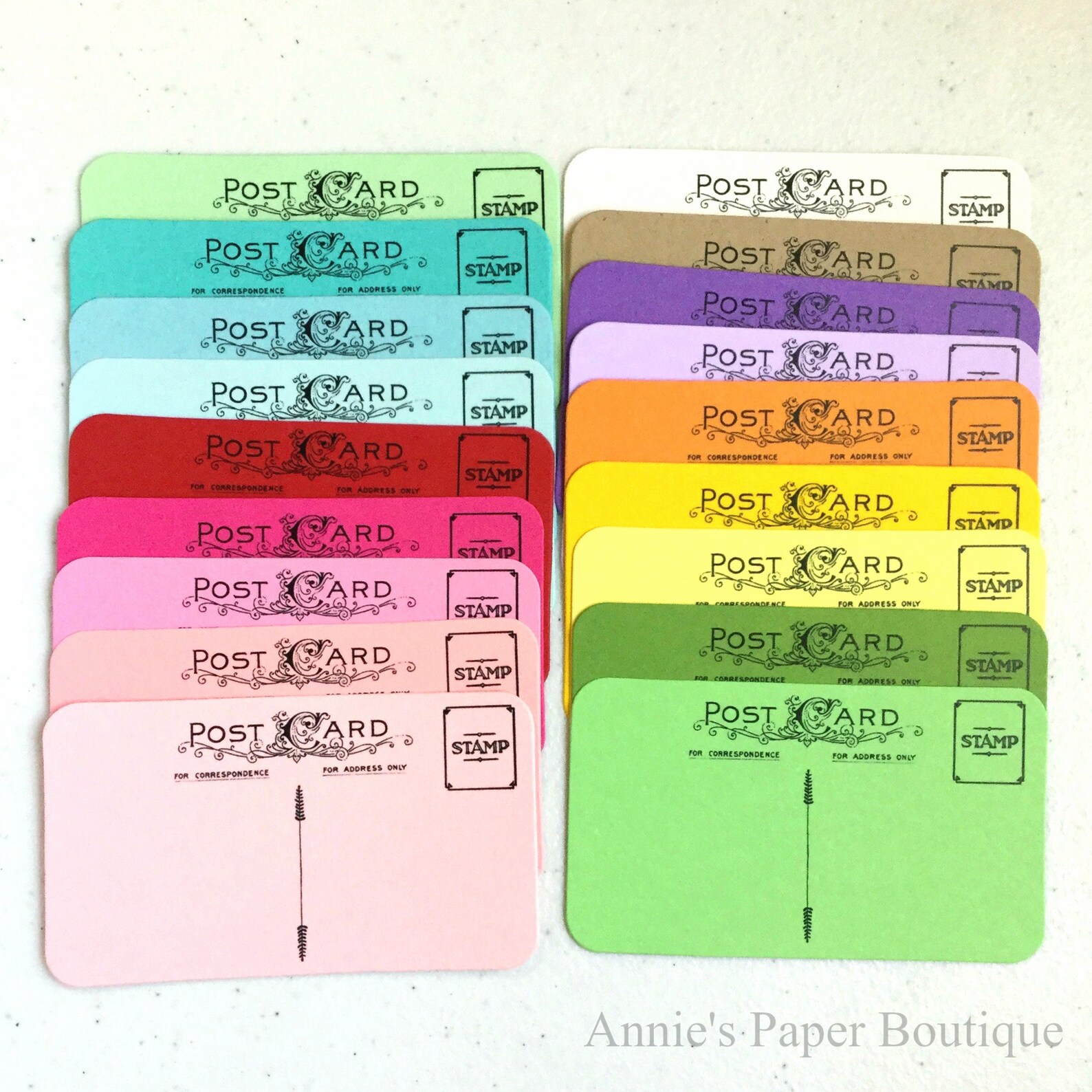 Mini Postcard 18 Color Bundle for Journaling & Planning - Planner ...