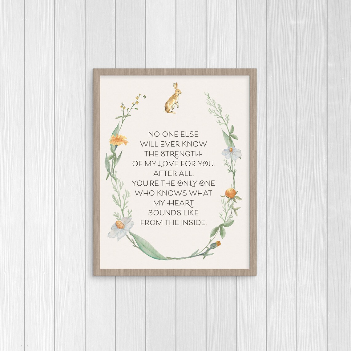 Peter Rabbit Inspired Quote Poster / Print for Baby's Nursery or Child ...