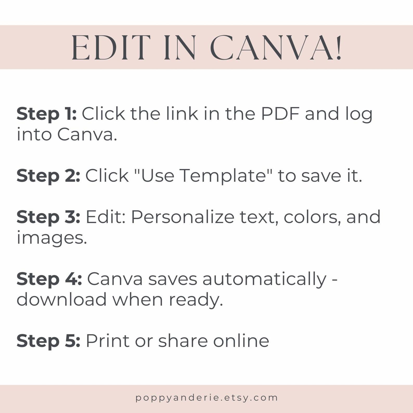 One Lucky Duck Invitation – Editable Canva Template, Pink Duck Themed ...