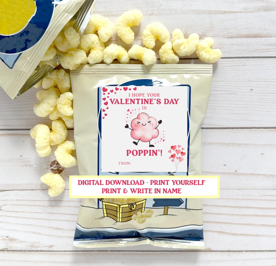 Pink Classroom Valentine Card Printable, I Hope Your Valentine’s Day is ...