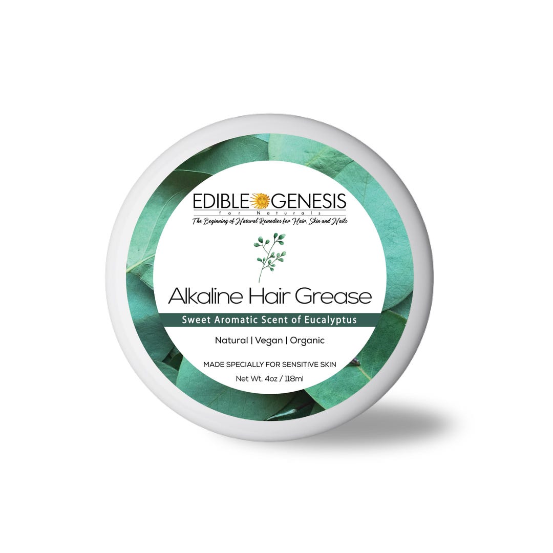 Alkaline Hair Grease: Define and Regrow Curls - Etsy