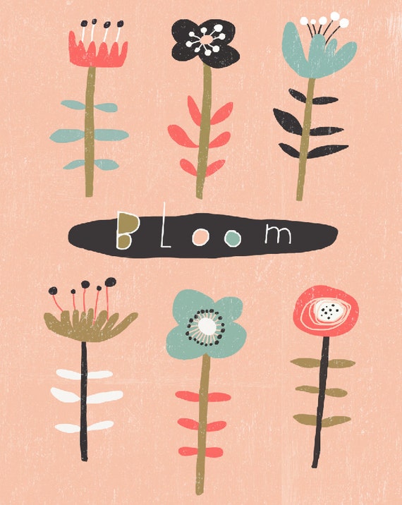 Items similar to Flower Print on Etsy