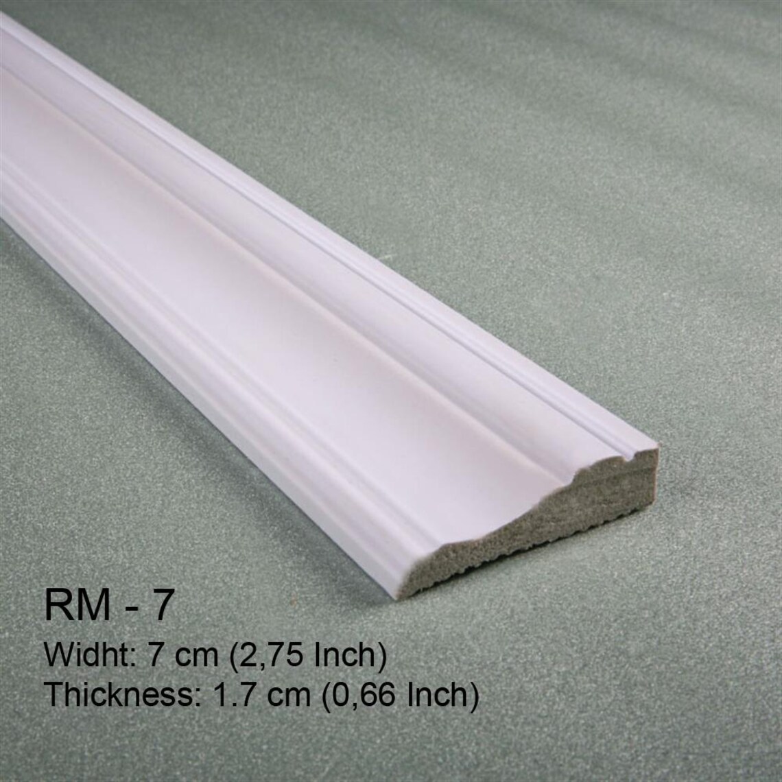 Half Wall Molding Frames, Wall Molding Kit,paintable White Molding, Pre ...