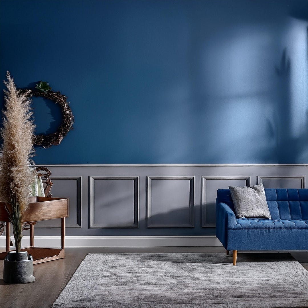 Half Wall Molding Frames, Wall Molding Kit,paintable White Molding, Pre ...