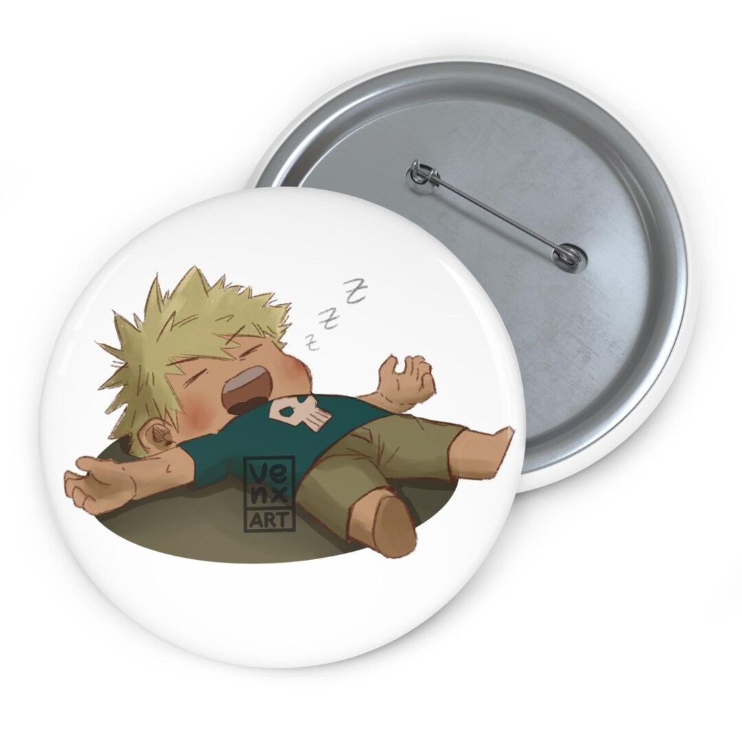 Bakugo Pin Button - Etsy