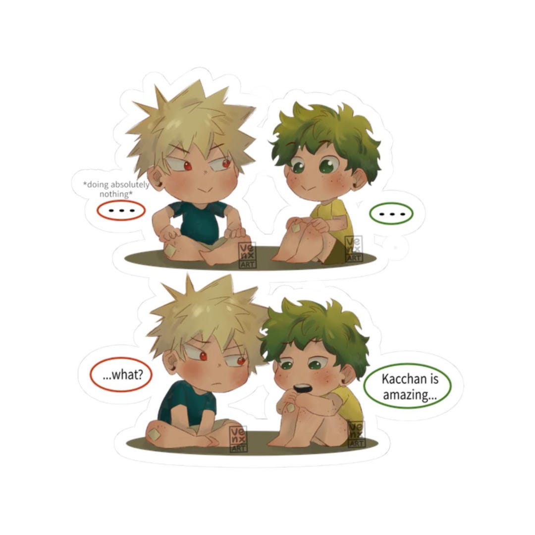 Stickers - Baby Katsuki and Izuku - Etsy