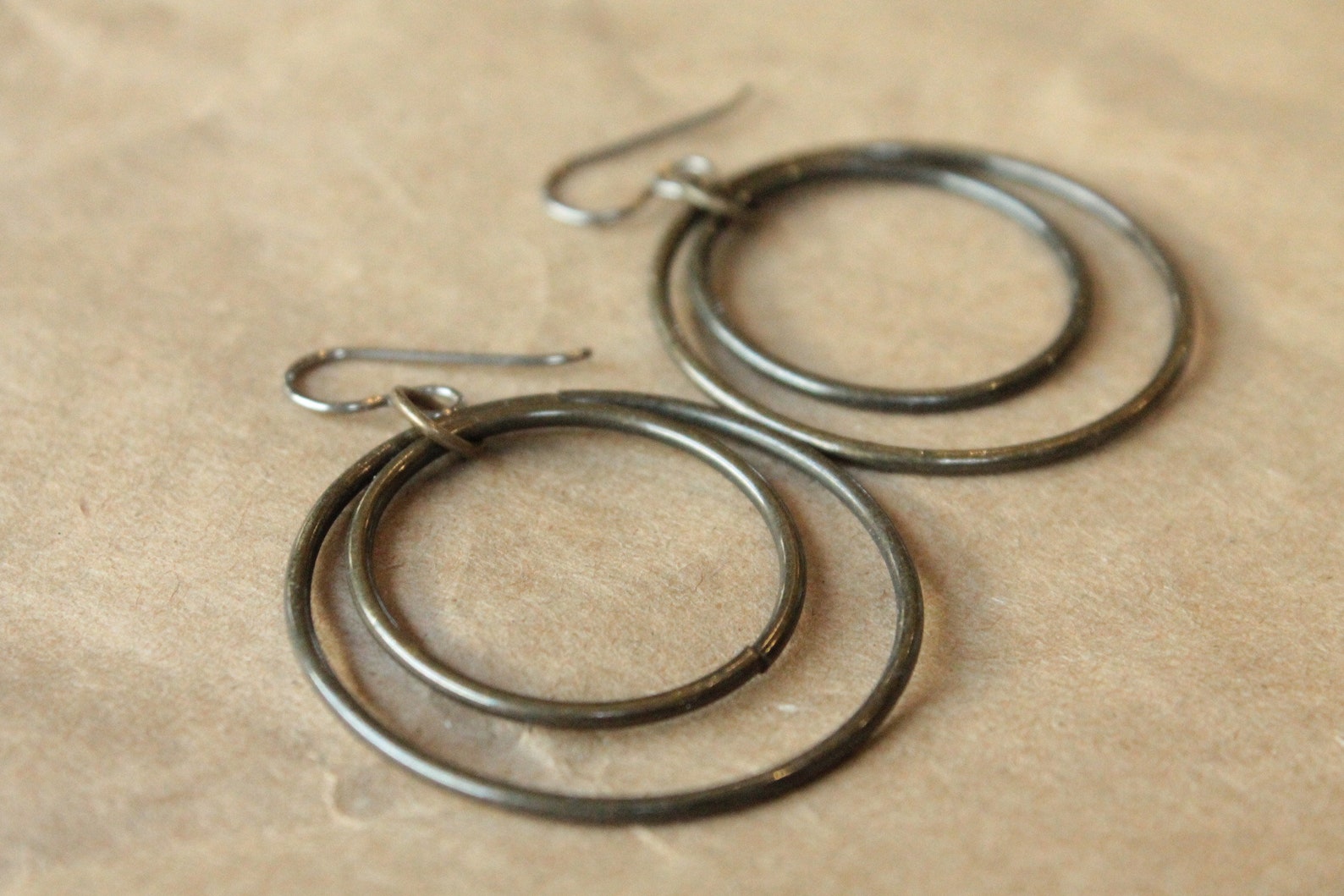 Pure Titanium Earrings / Hypoallergenic Hoop Earrings / Allergy Free ...