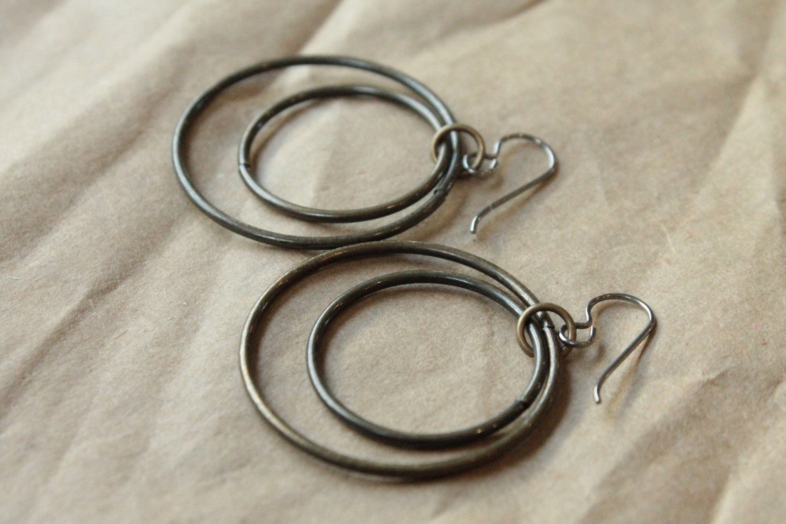 Pure Titanium Earrings / Hypoallergenic Hoop Earrings / Allergy Free ...