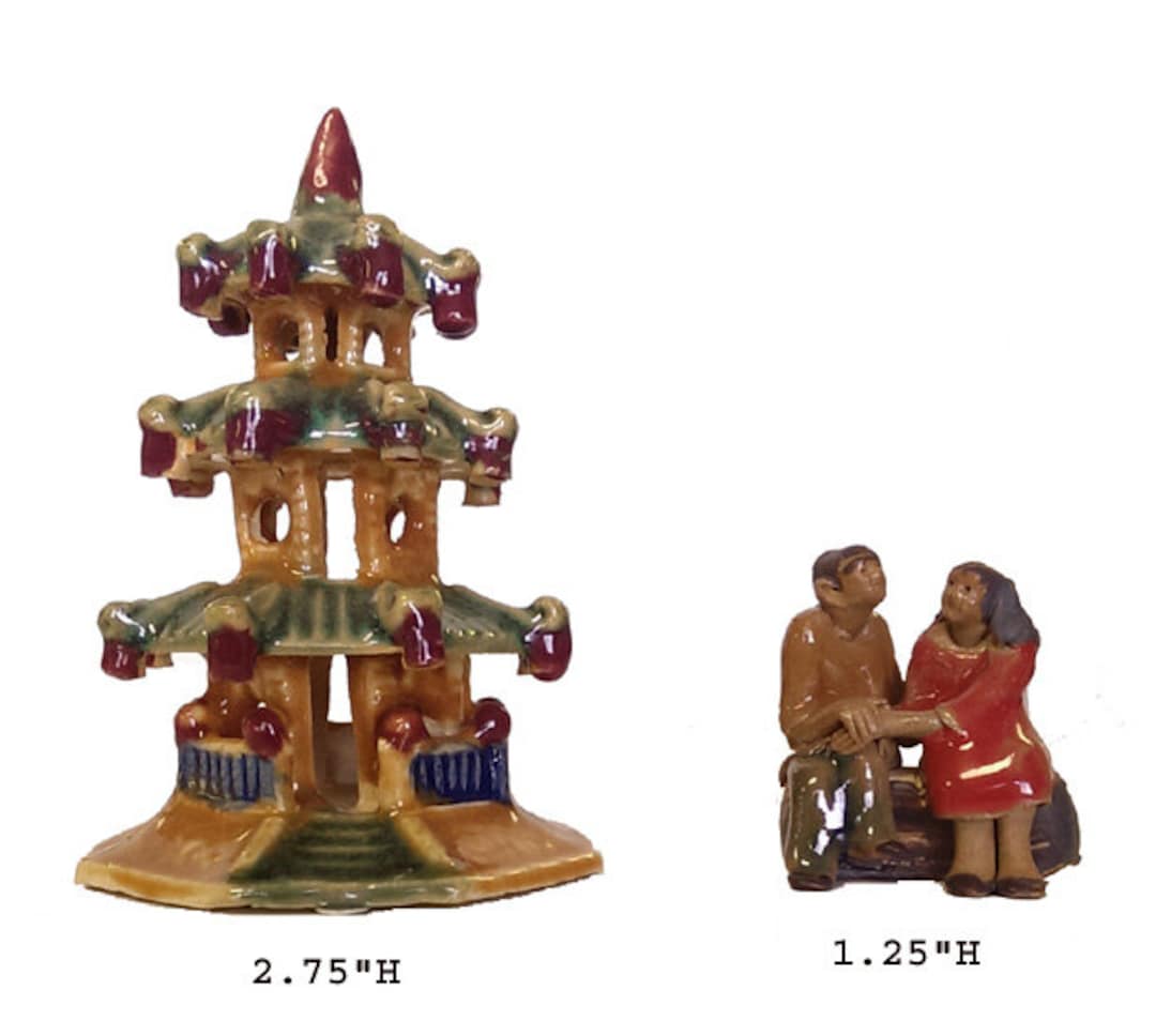 Miniature Figurines Set - Etsy