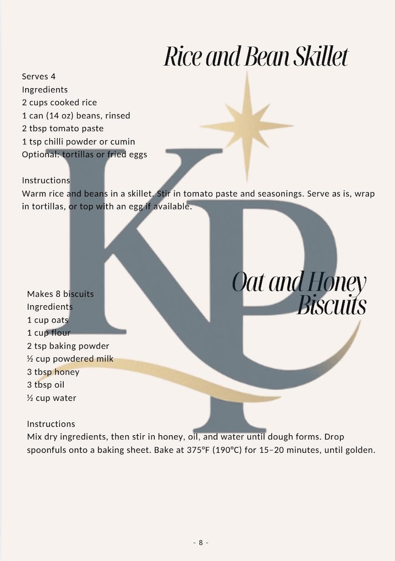 Shelf-stable Recipes Guide | Prepper Pantry Meals and Emergency Cooking ...