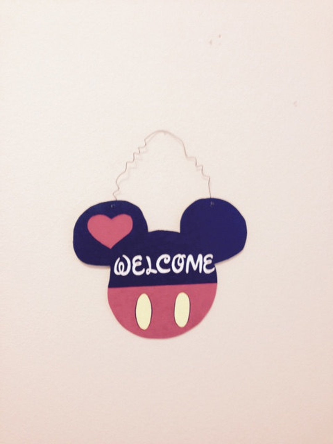 Mickey Mouse Welcome Ears - Etsy