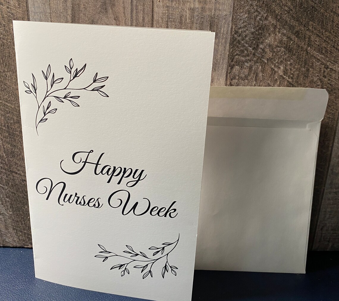 Nurses Week Celebration Card - Download and Print Your Own - Etsy