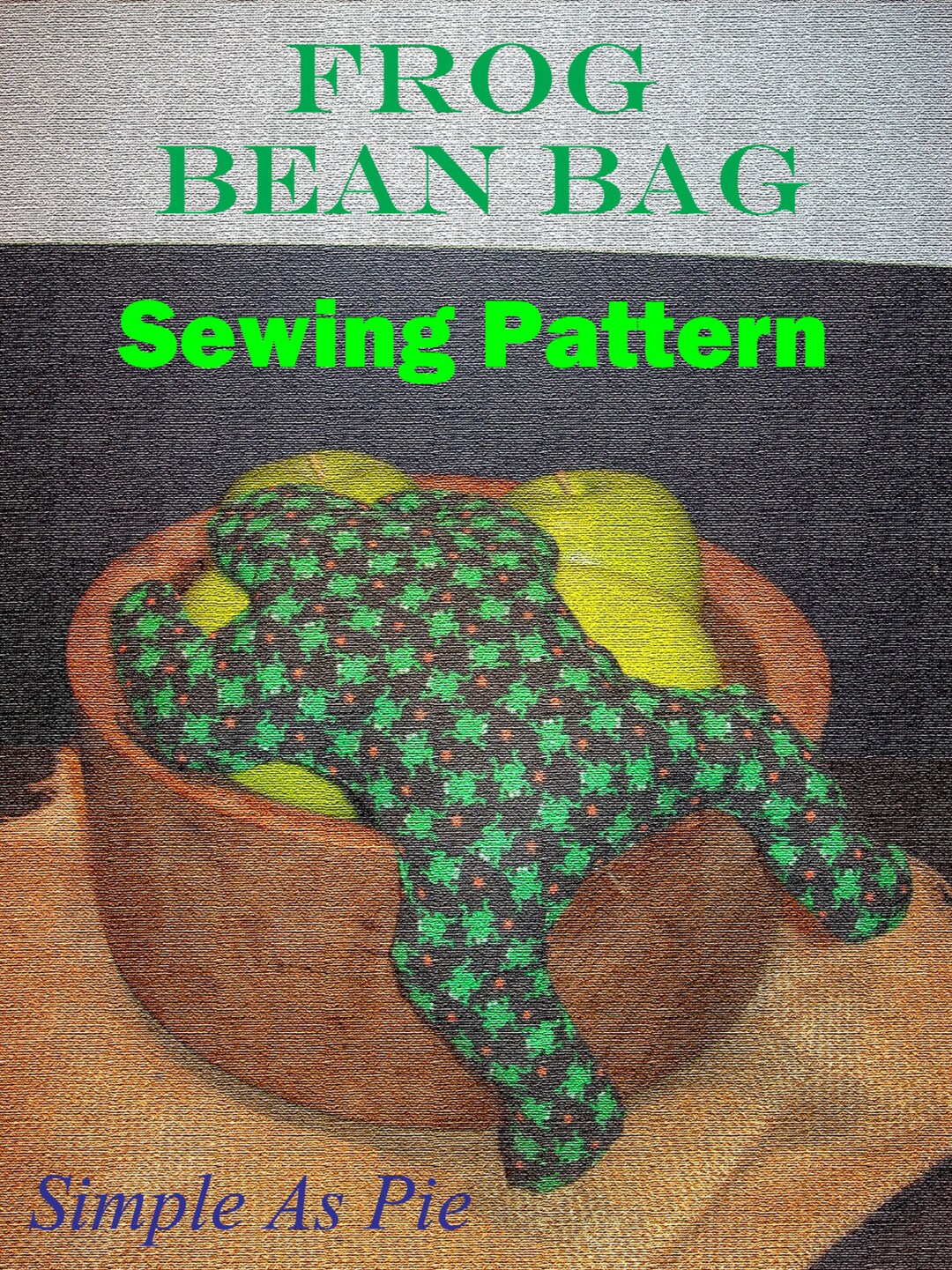 Frog Beanbag Sewing Pattern - Etsy
