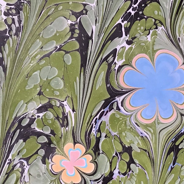 Marbled Paper - Etsy