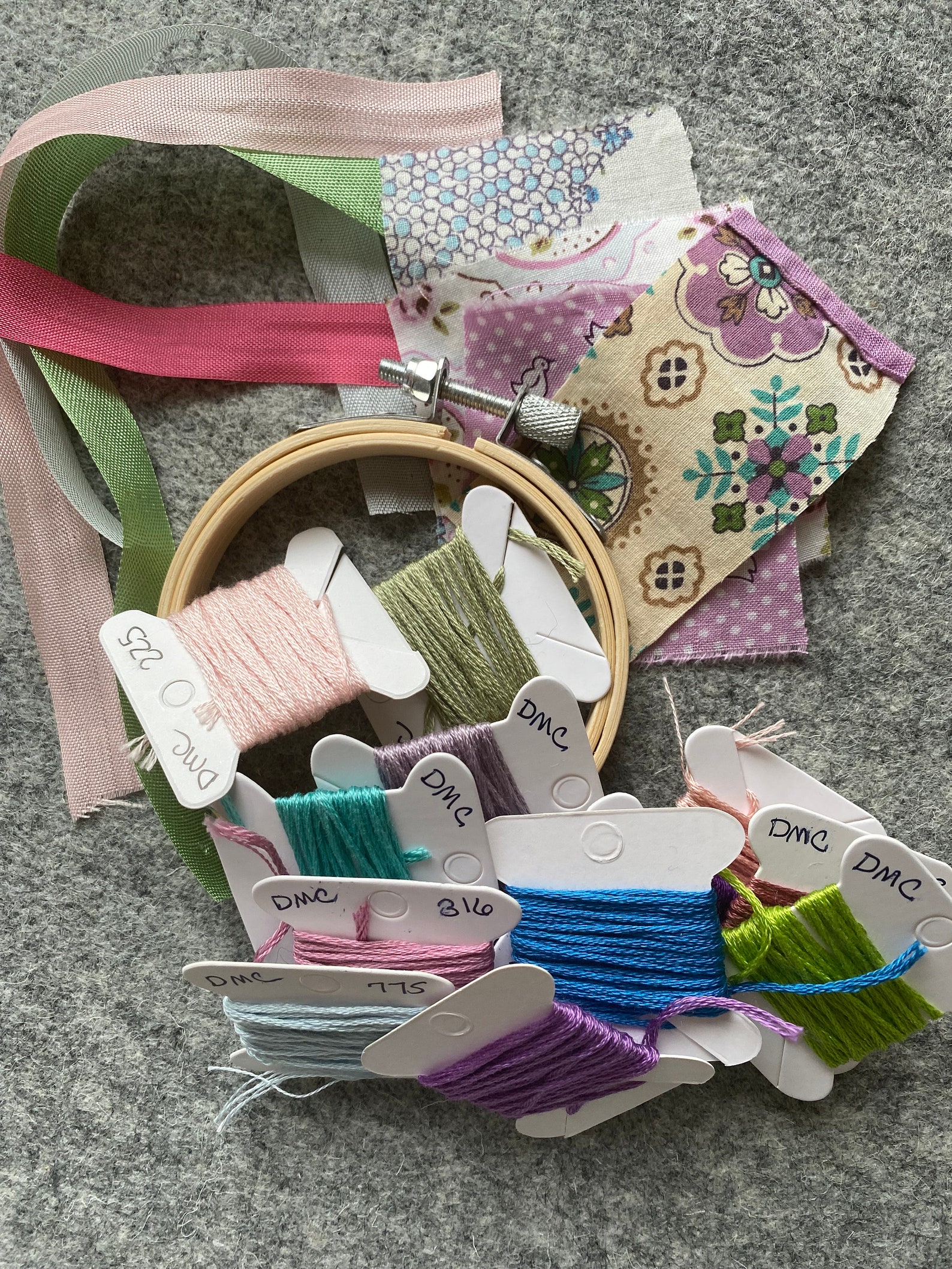 Embroidery Kit embroidery Stitched Tags - Etsy