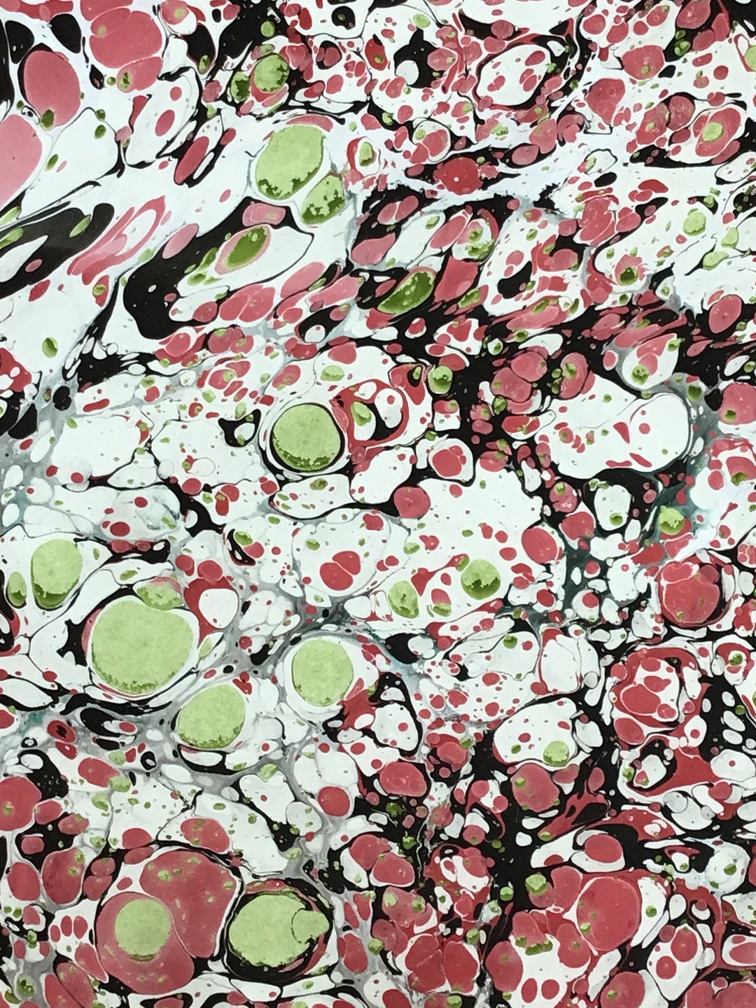 Marbled Paper Sheet 507 - Etsy