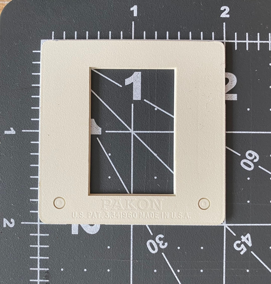 Pakon Vintage Plastic Photography Slide Mounts- PACK OF 12 - Etsy